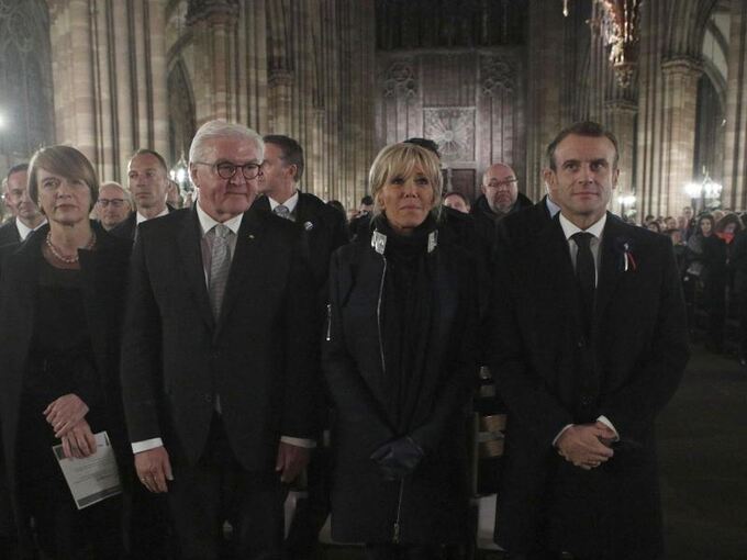 Macron und Steinmeier erinnern an Kriegsende vor 100 Jahren
