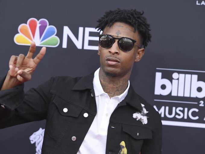 Rapper 21 Savage kommt gegen Kaution frei