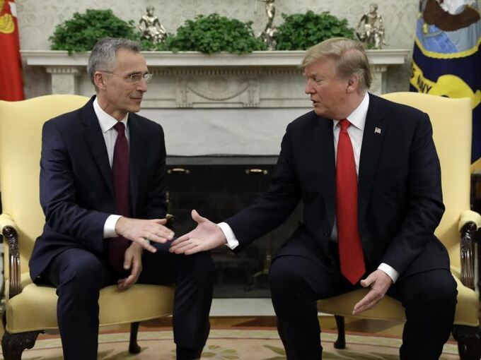 Vor Nato-Geburtstag: Trump kritisiert Berlin wegen Wehretat
