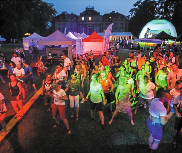 Heiße Party nach dem Rennen