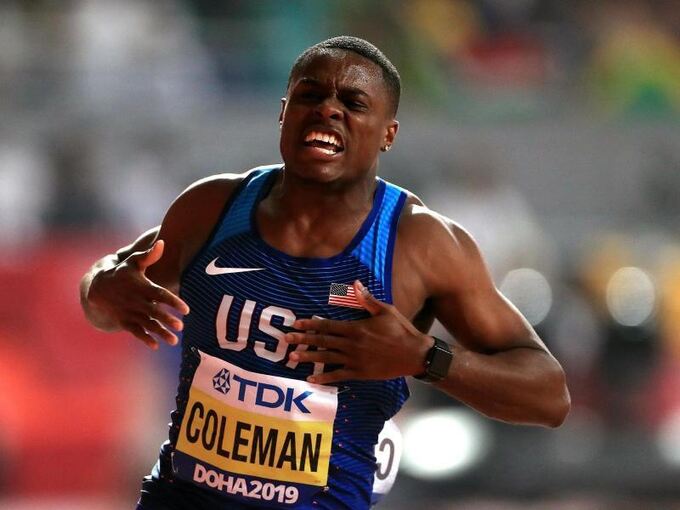 US-Sprinter Coleman erobert 100-Meter-Gold bei WM