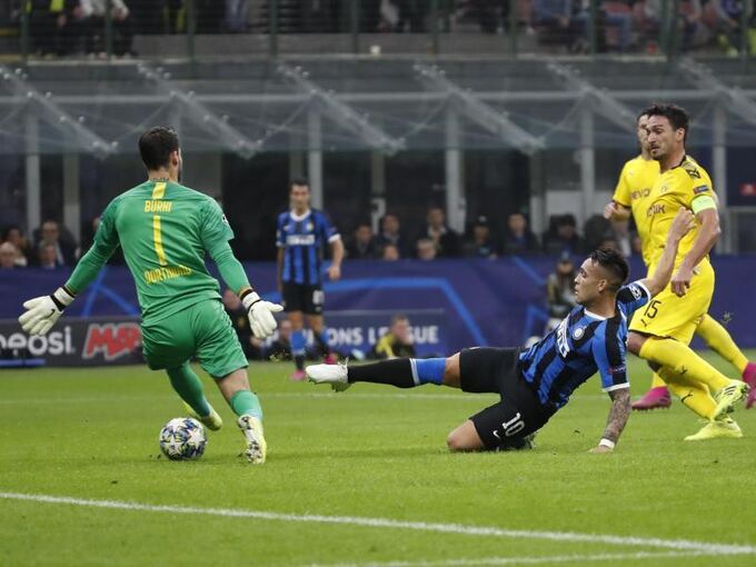 Ideenloser BVB verliert bei Inter Mailand