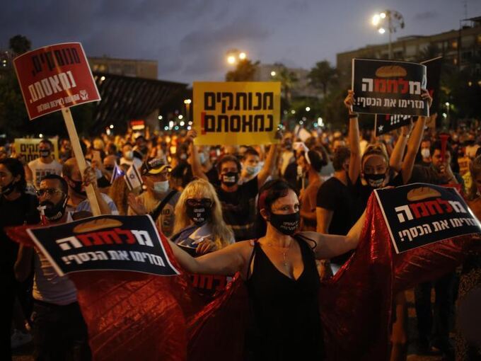 Tausende Israelis demonstrieren gegen Corona-Politik