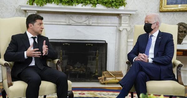 Biden sichert Selenskyj im Ukraine-Konflikt Unterstützung zu