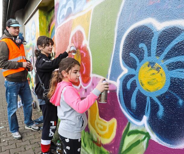 Graffiti-Wand soll Ludwigsburger Bahnhof schöner machen