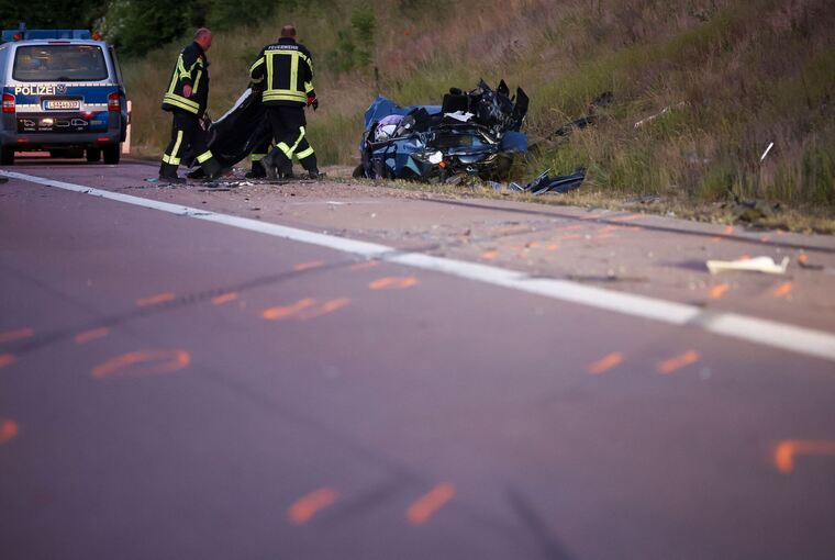 Polizei: Details zum schweren Unfall auf der A14