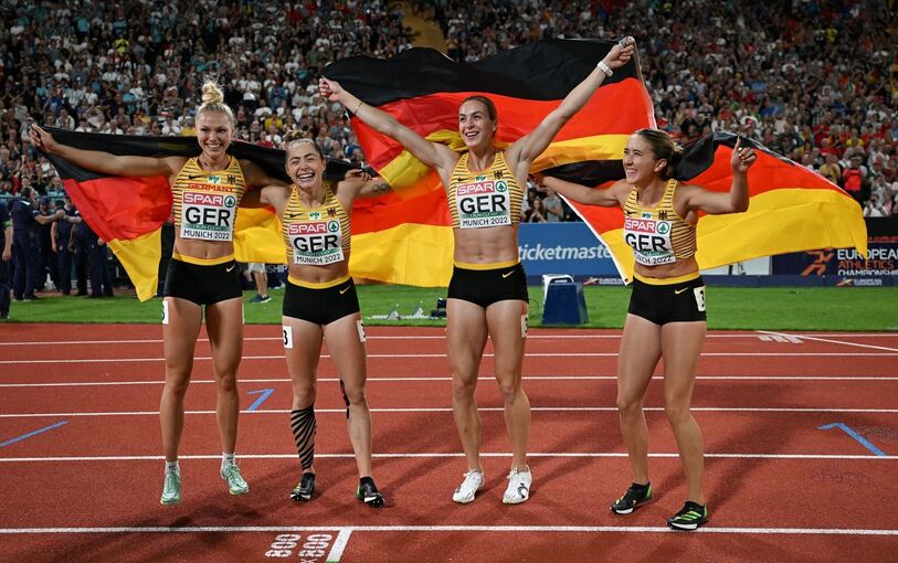 Frauen-Sprint-Staffel und Weber holen letzte EM-Titel