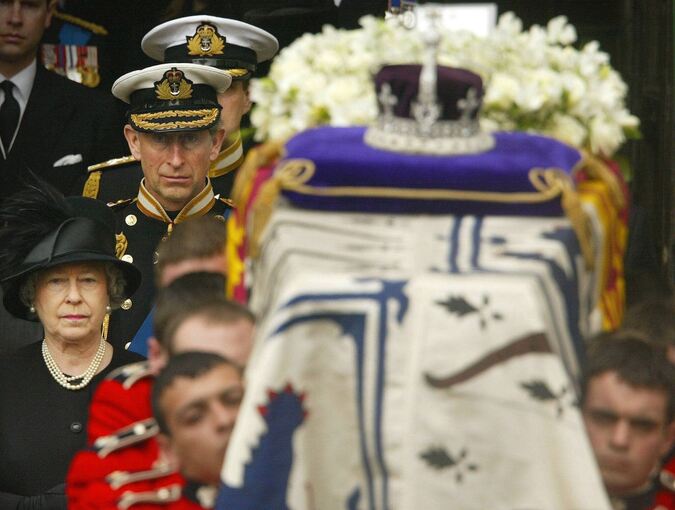 Queen Mum, Diana, Churchill: Große Trauerfeiern in London