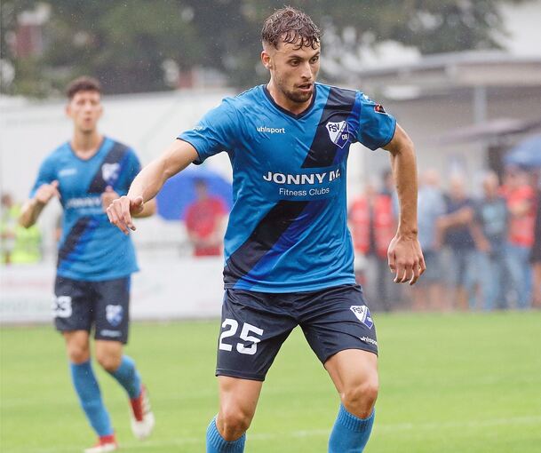 André Sirianni (08 Bietigheim-Bissingen) tippt die lokalen Fußball-Spiele