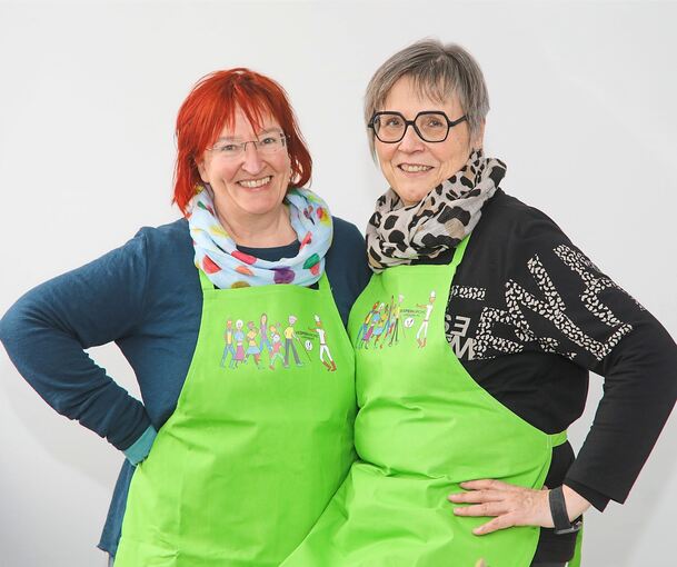 Gisela Vogt und Bärbel Albrecht verabschieden sich nach 14 Jahren