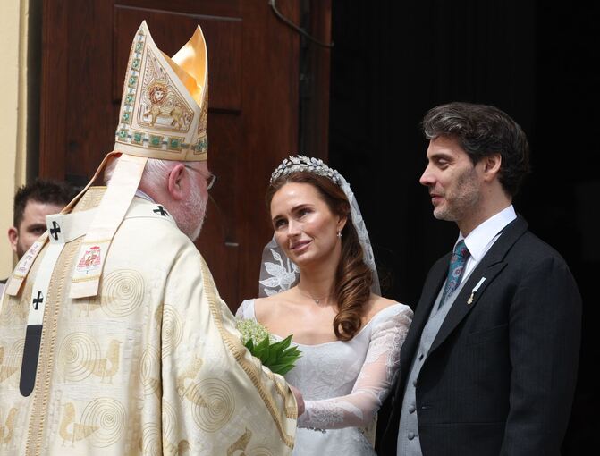Weiß-blaue Wittelsbacher-Hochzeit in München