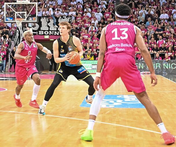 Sam Waardenburg reift zur festen Größe bei den MHP-Riesen Ludwigsburg