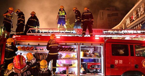China: 31 Tote bei Gasexplosion in Restaurant