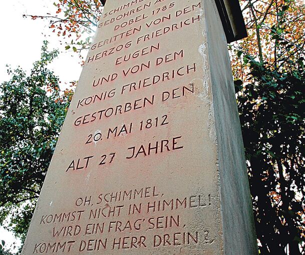 Denkmal in Freudental: Die starke Helene und ihr Reiter