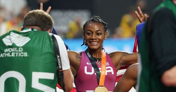 Richardson 100-Meter-Weltmeisterin: «Ich bin der Champion»