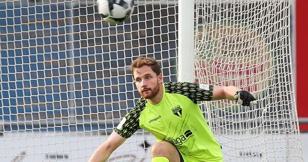 Keeper Eric Gründemann vom SGV Freiberg will sich selbst beschenken