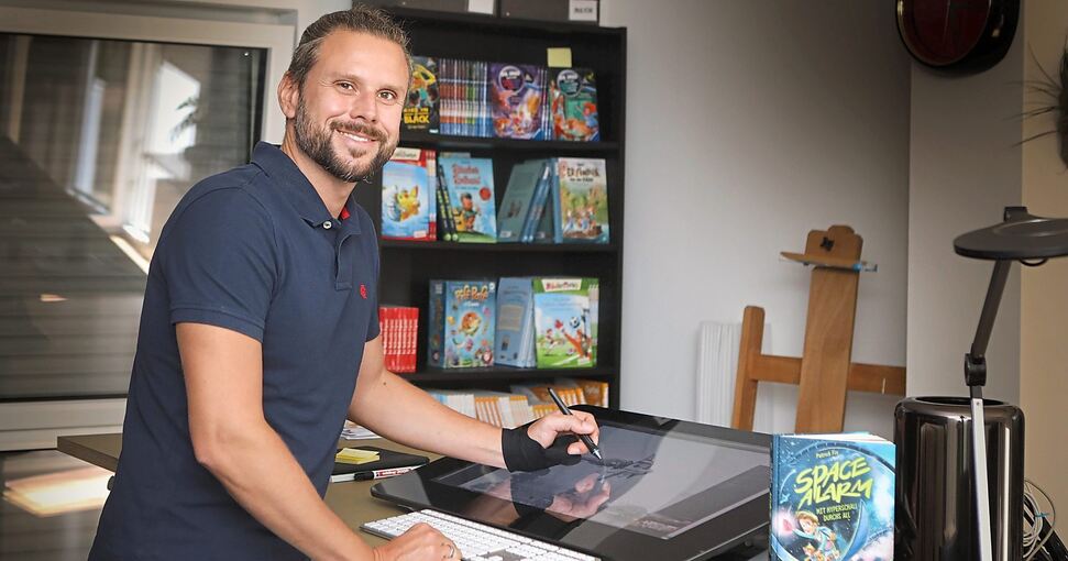 Abenteuer im Weltraum: Patrick Fix aus Freiberg hat ein Kinderbuch ...