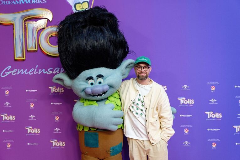 Lena Meyer-Landrut und Mark Forster bei «Trolls 3»-Premiere