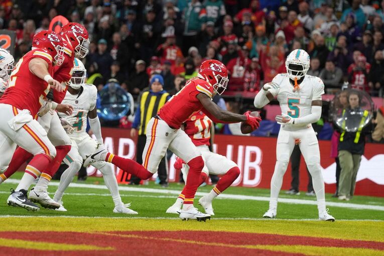 Kansas City Chiefs gewinnen NFL-Spiel in Deutschland