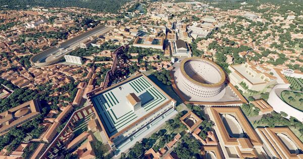 Zeitreise in antikes Rom mit 3D-Rekonstruktion