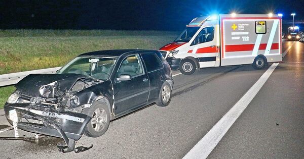 Autobahn 81 am Sonntagabend nach Unfall bei Münchingen voll gesperrt