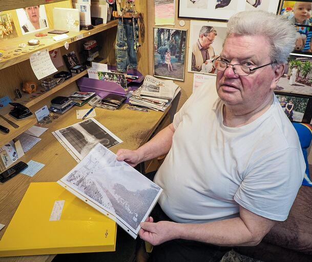 Beim Essenliefern ausgerutscht: Franz Ecke aus Großbottwar hatte einen ...