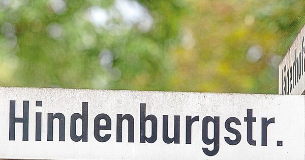 Linkes Bündnis kämpft gegen die „Hindenburgstraße“ in Ludwigsburg
