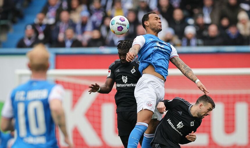 HSV nur Remis in Rostock - Siege für Kiel und Schalke