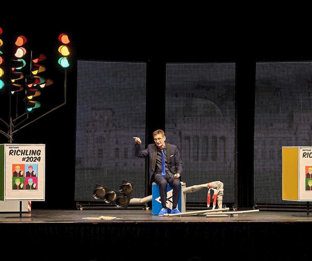 Kabarettist Mathias Richling zeigt Rollenwechsel im Schnelldurchlauf