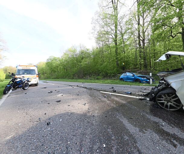 Schwerer Unfall auf Bundesstraße bei Großbottwar