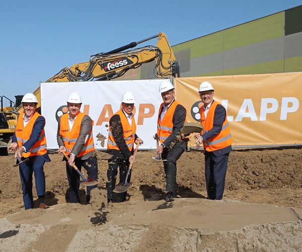 14000 Quadratmeter großer Erweiterungsbau: Lapp investiert mehr als je ...