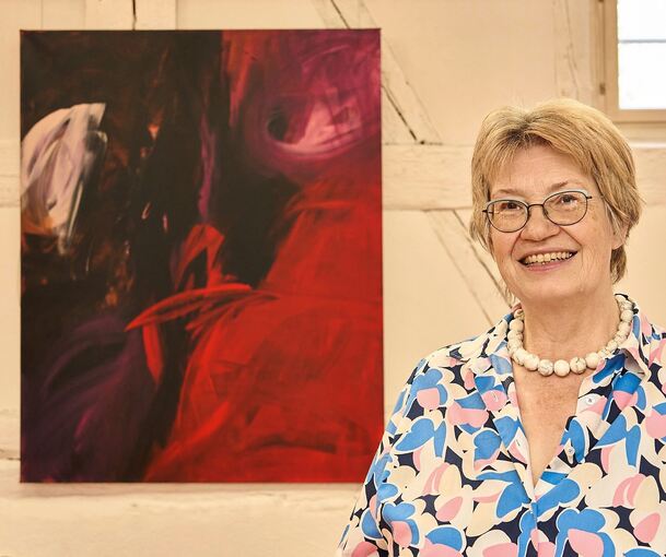 Ausstellung von Angelika Mollner: Die ganze Macht der Farbenpracht