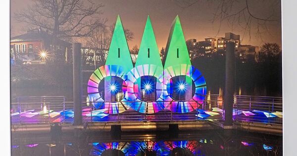 Lichtkünstlerin Barbara Steinberg: Mit dem Bollerwagen durch die Dunkelheit
