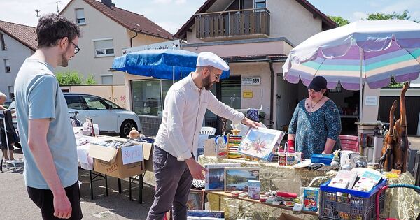 Flohmarkt sorgt für gutes Miteinander in Neckarweihingen
