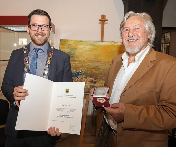 Sein Künstlerherz schlägt auch für die Stadt