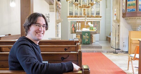 Pfarrer Mark Christenson und seine schwarze Ape