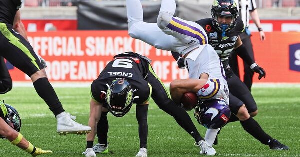 Louis Geyer aus Aldingen sichert Stuttgart Surge Europas Football-Krone